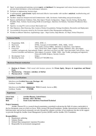CV_Vimal Srivastava | DOCX | Computer Software and Applications | Computing
