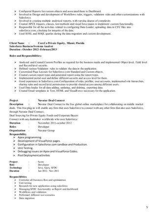 CV_Vimal Srivastava | DOCX | Computer Software and Applications | Computing