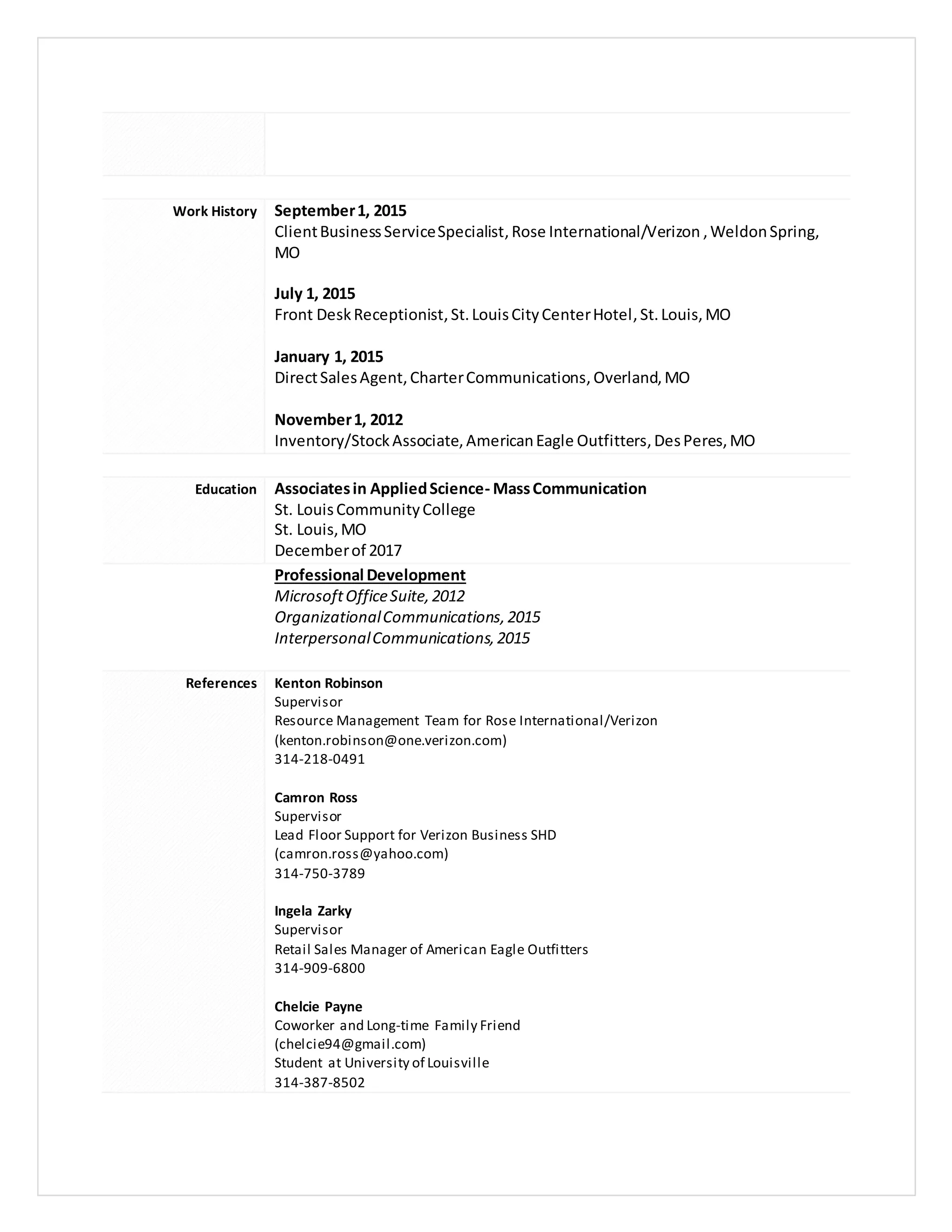 resume2016 | PDF