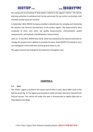 sediment and ground water sampling | PDF