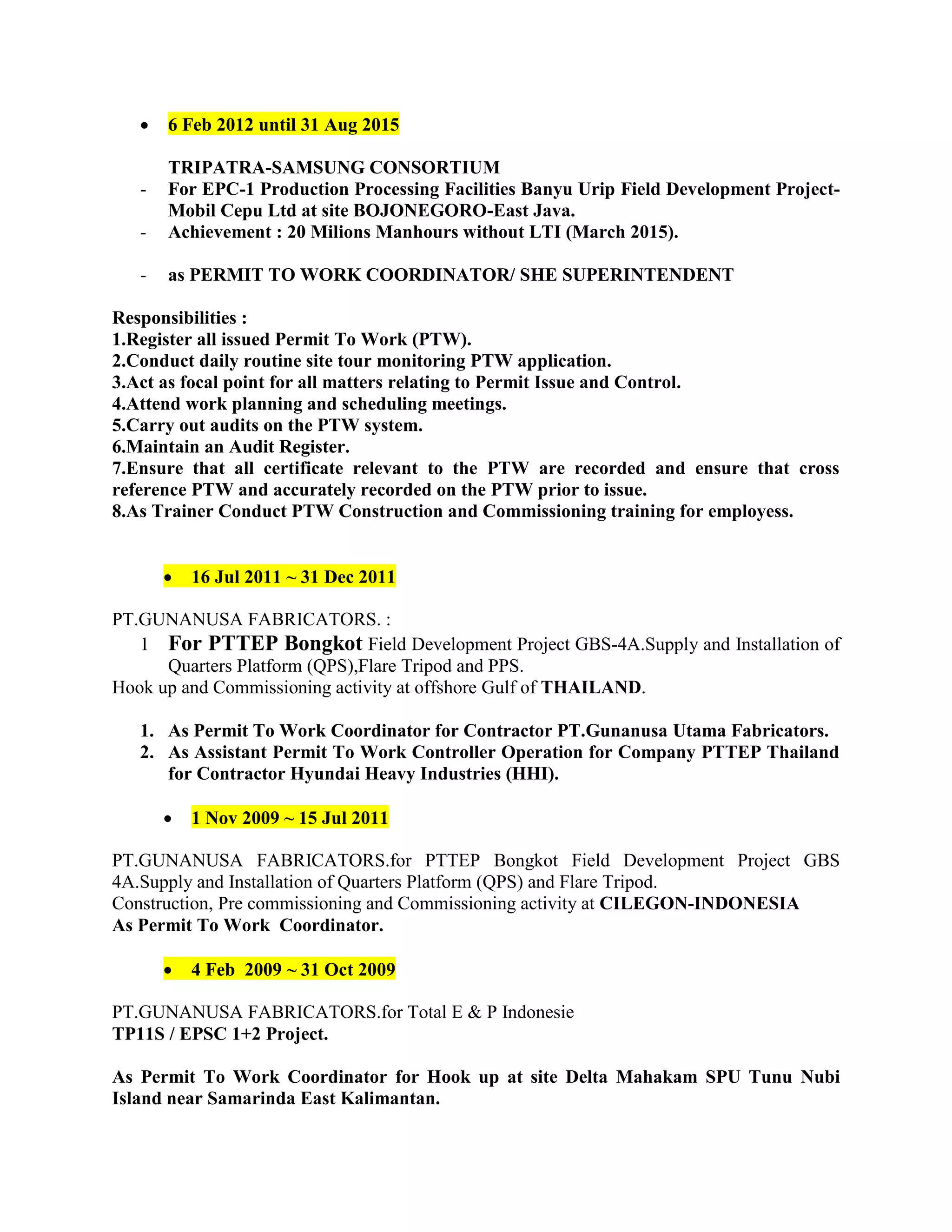 CV.HARIS SIREGAR | PDF