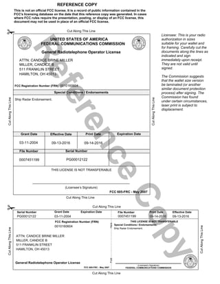 New FCC License | PDF