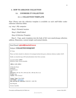 TRAINING MANUAL FOR 3 | PDF