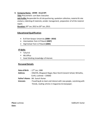 CURRICULUM VITAE | PDF