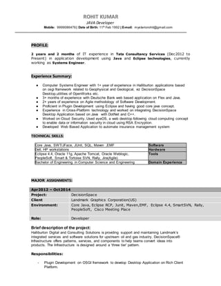 ROHIT_RESUME_2+_yrs_JAVA_Developer | DOCX