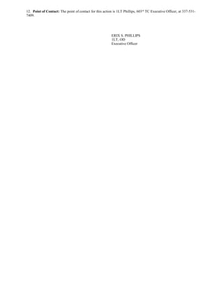 Operational Needs Statement for Non-Lethal Equipment | DOC