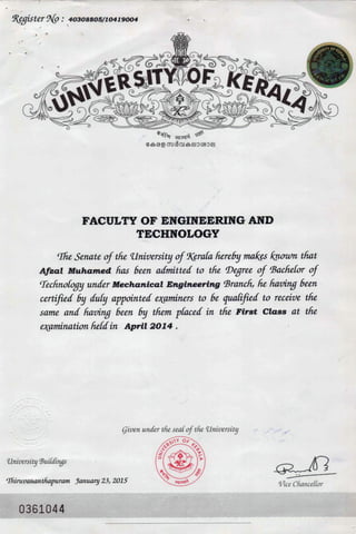 engineering certificate | PDF