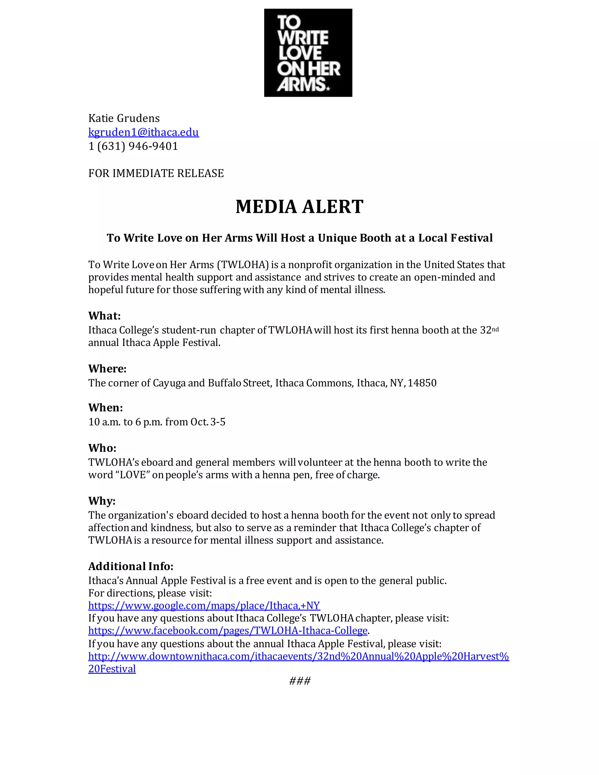 Writing for PR; MEDIA ALERT resub | DOCX