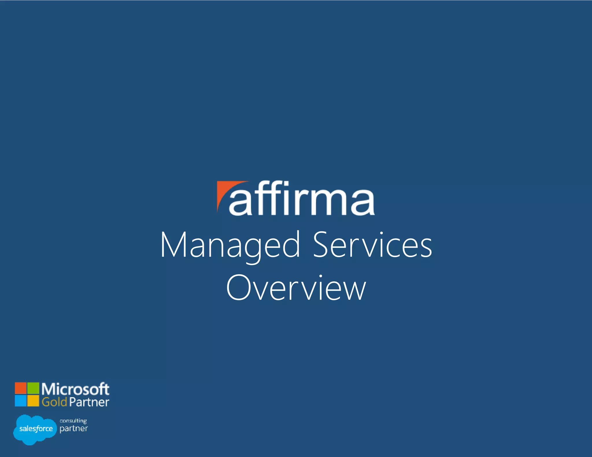 Affirma BPO Portfolio Updated | PPTX