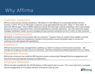 Affirma BPO Portfolio Updated | PPT
