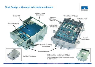 Ricardo DC-DC Converter Presentation for NMI | PDF