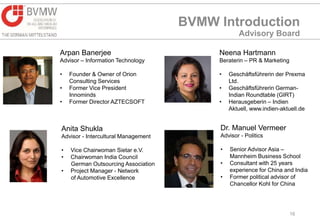 BVMW India Presentation | PPT