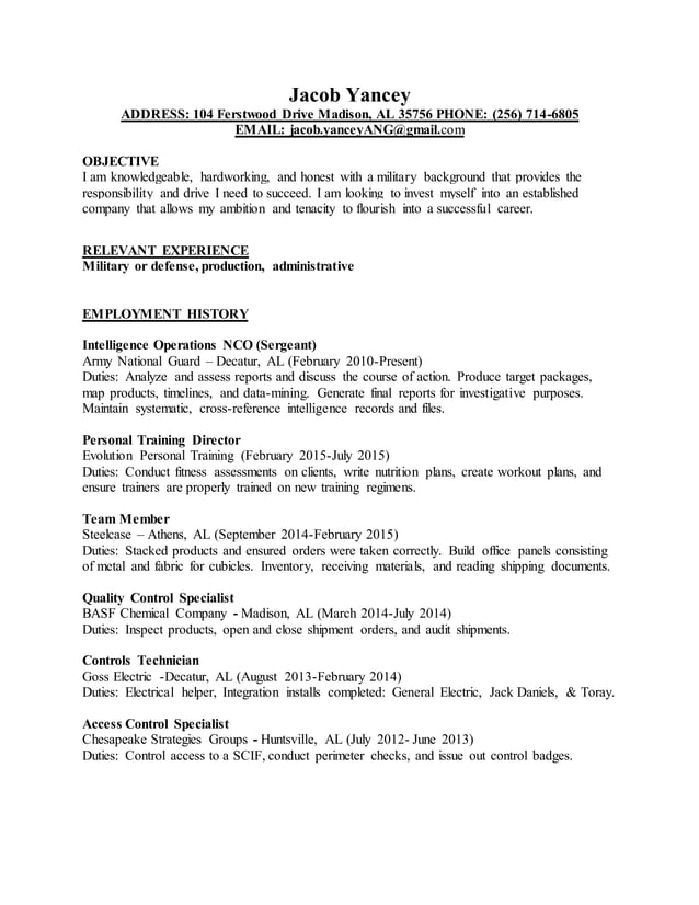 Jacob Yancey (2) | PDF