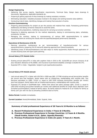 RV Resume updated Mar'16 | DOC