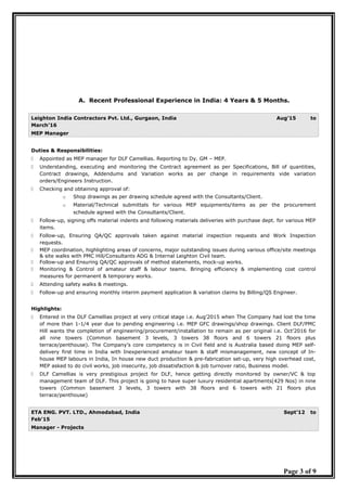 RV Resume updated Mar'16 | DOC