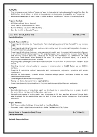 RV Resume updated Mar'16 | DOC