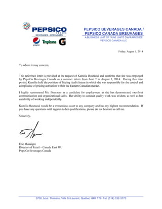 Letter of Reco - Eric | PDF