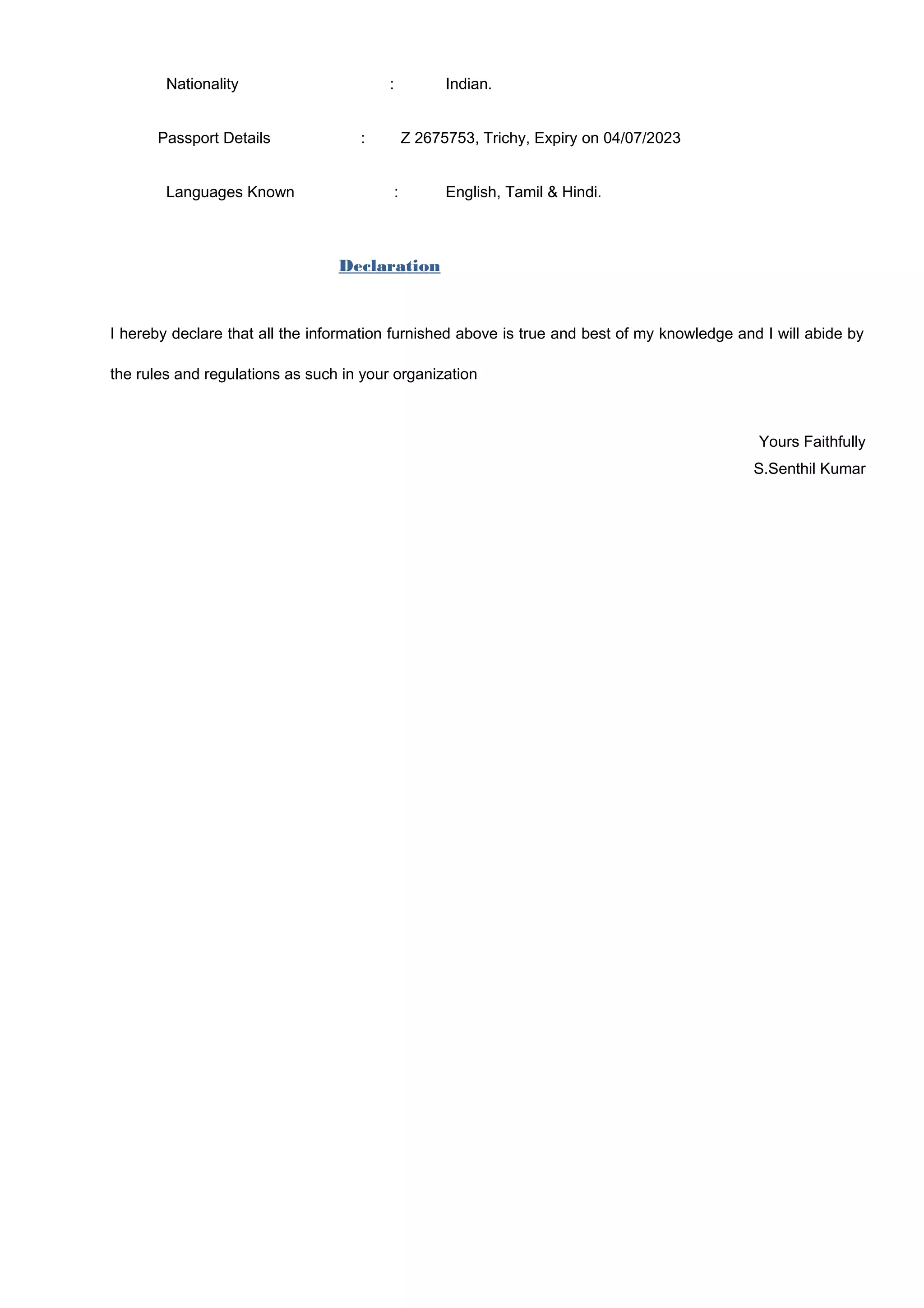 Senthil kumar_Resume | DOC