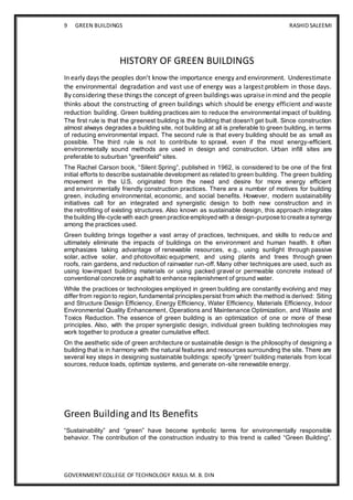 THESIS GREEN BUILDING | DOCX
