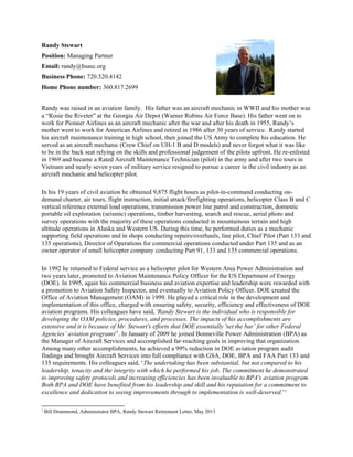 Randy Stewart_BIO_12-2016 | PDF