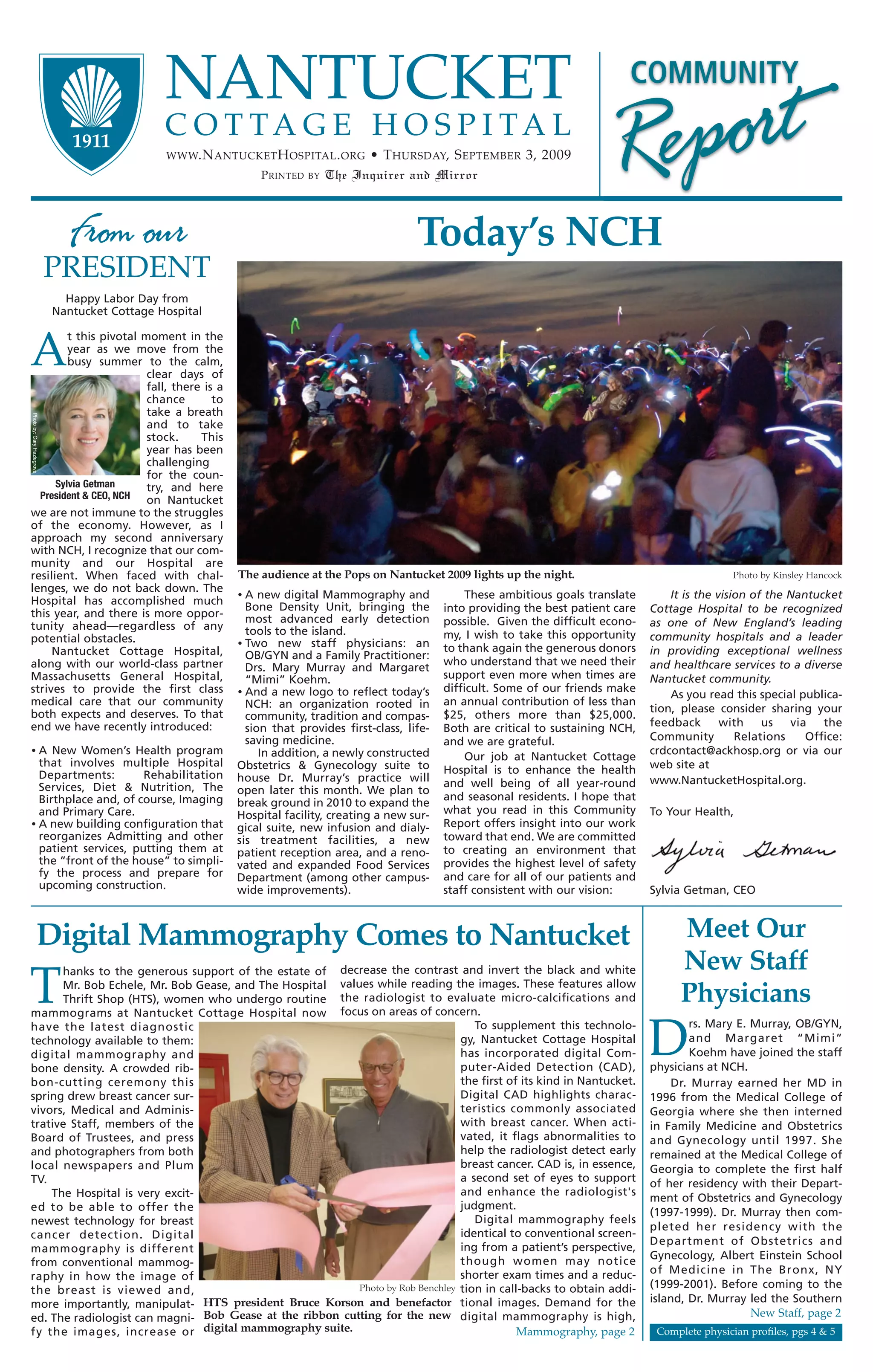 NCH Supplement 8.27 09 | PDF | Healthcare Industry | Industries