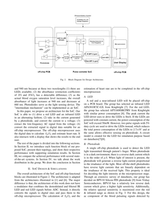 Pulse_Oximeter_SoC | PDF | Heart and Cardiovascular Diseases | Diseases and Conditions