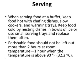 Basics of Handling Food Safely | PPTX | Cooking | Food & Drink