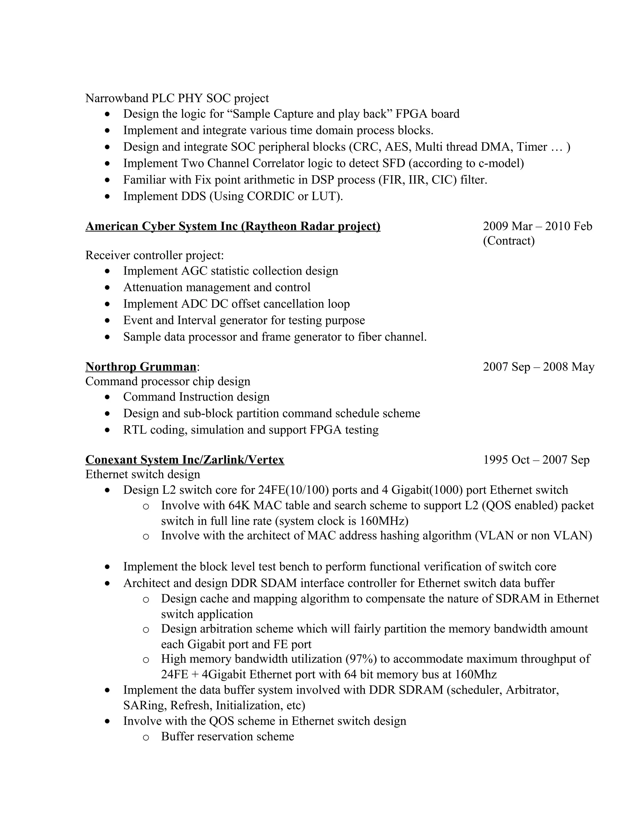 yeong_wang_resume_Jan_2015 | DOC | Computer Networking | Computing