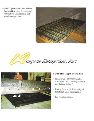 Mangone Grating Brochure 1 | PDF