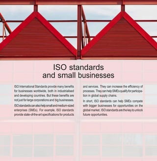 10 GOOD THINGS ABOUT STANDARDS FOR SMEs | PDF