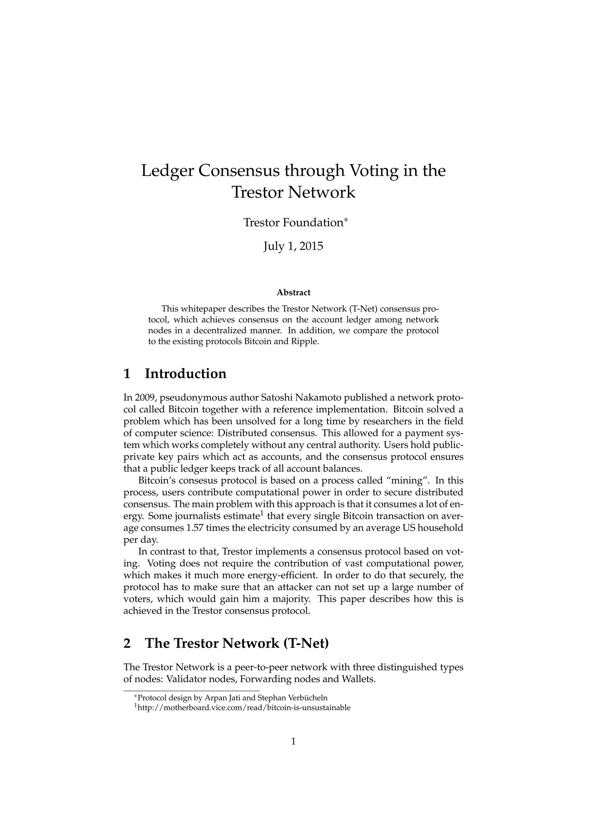 trestor-whitepaper-voting | PDF | Information and Network Security | Computing