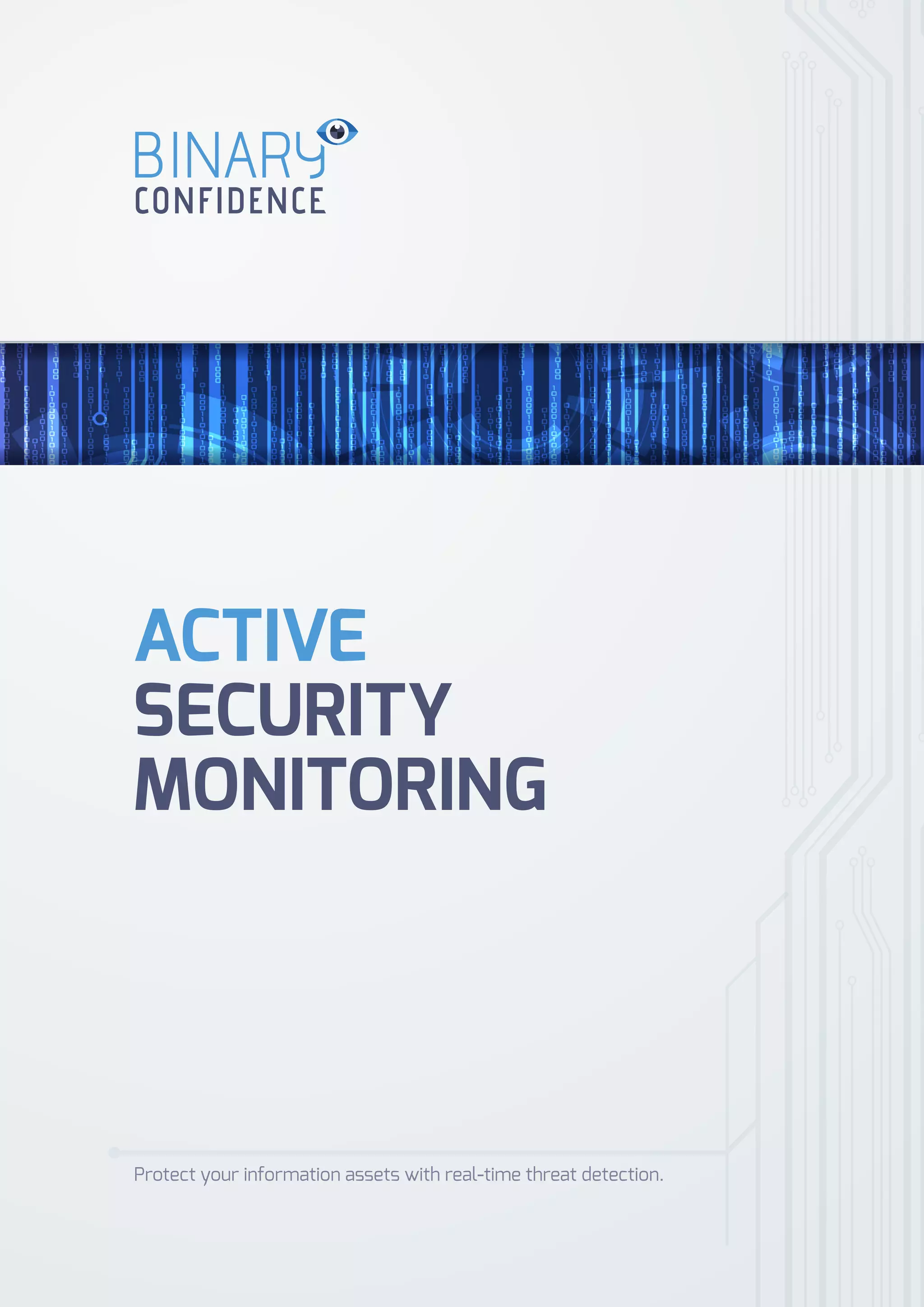 Active security monitoring | PDF