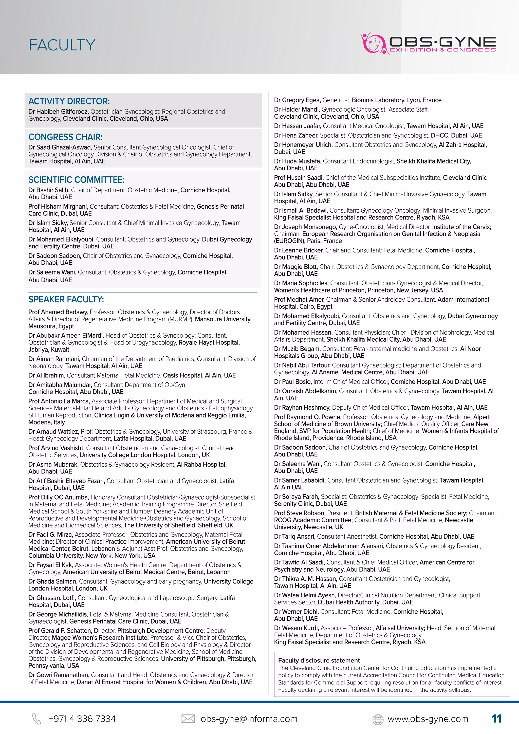 obsgyne - conference - A4 - 16pp - Feb16 | PDF