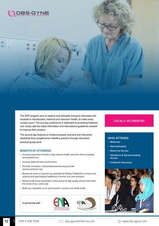 obsgyne - conference - A4 - 16pp - Feb16 | PDF