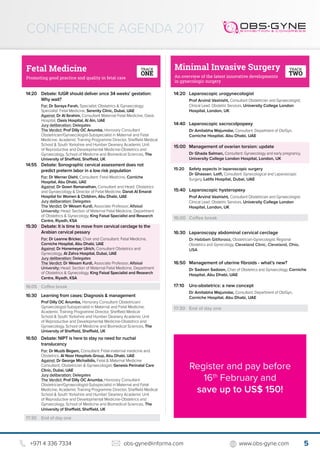 obsgyne - conference - A4 - 16pp - Feb16 | PDF