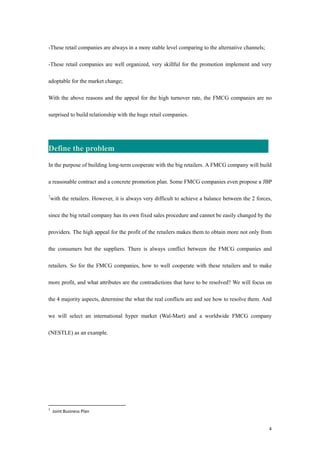 Key account retail strategy for FMCG Company | PDF