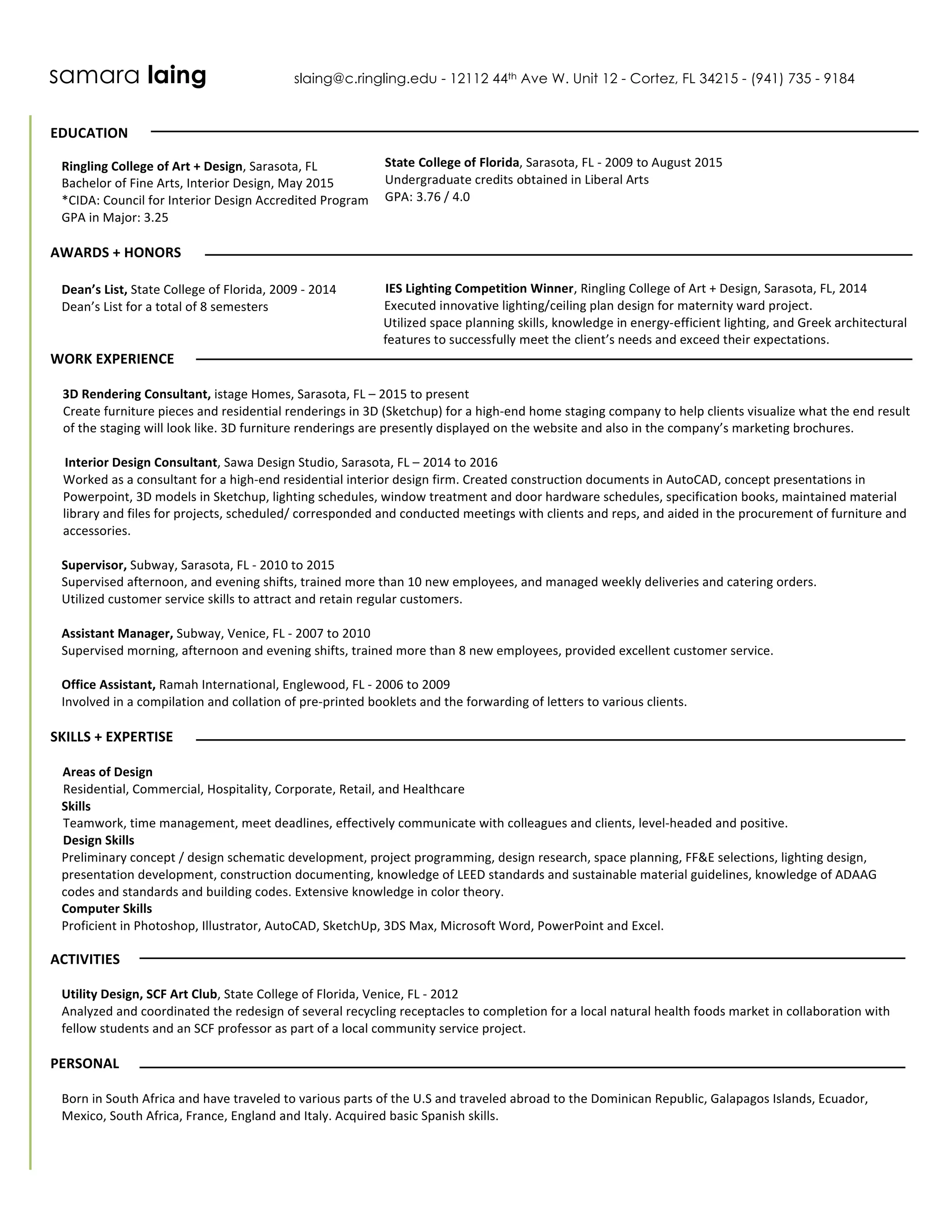 Resume_SamaraLaing | PDF