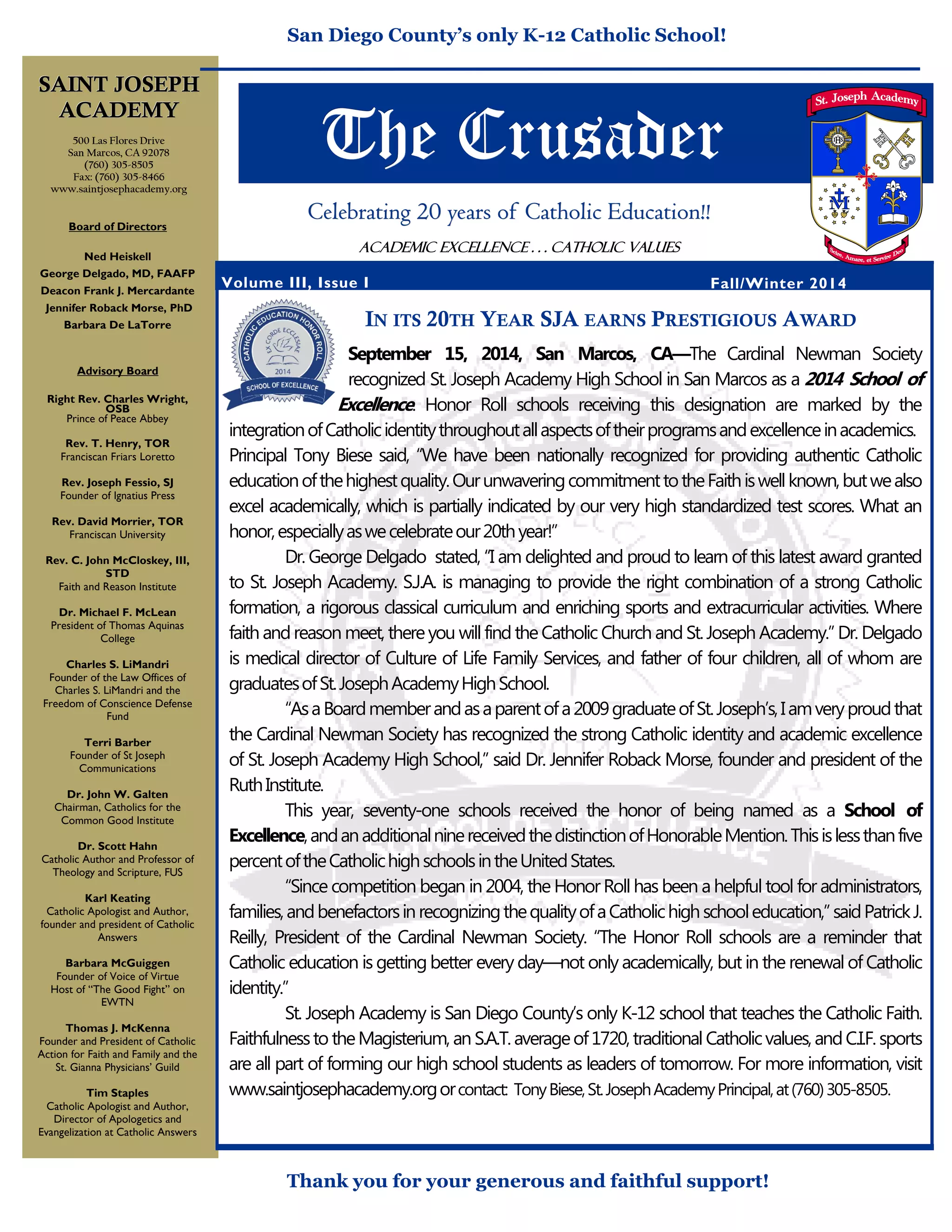 SJA_WINTER_2014_Newsletter_Final | PDF