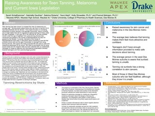 Teen Tanning poster 4-4-16 | PPTX