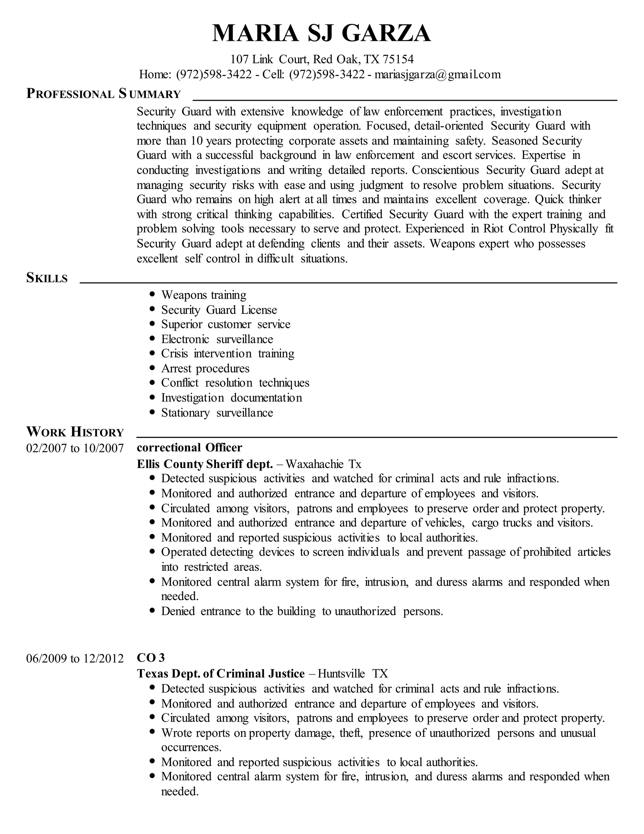 MARIA SJ GARZA Resume 2 | DOCX
