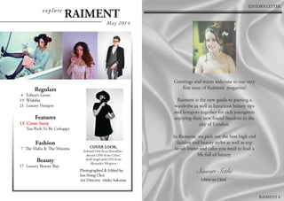 2- Portfolio-Simran Sethi Raiment Magazine | PDF