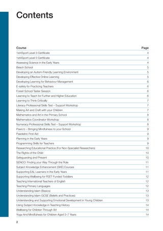 KU_EducationShortCoursesBrochure_FINAL | PDF