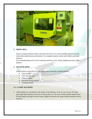 PIA internship report | PDF