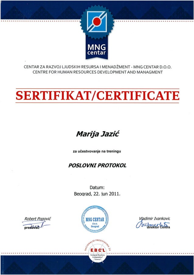 Business seminar certificate | PDF | Free Download
