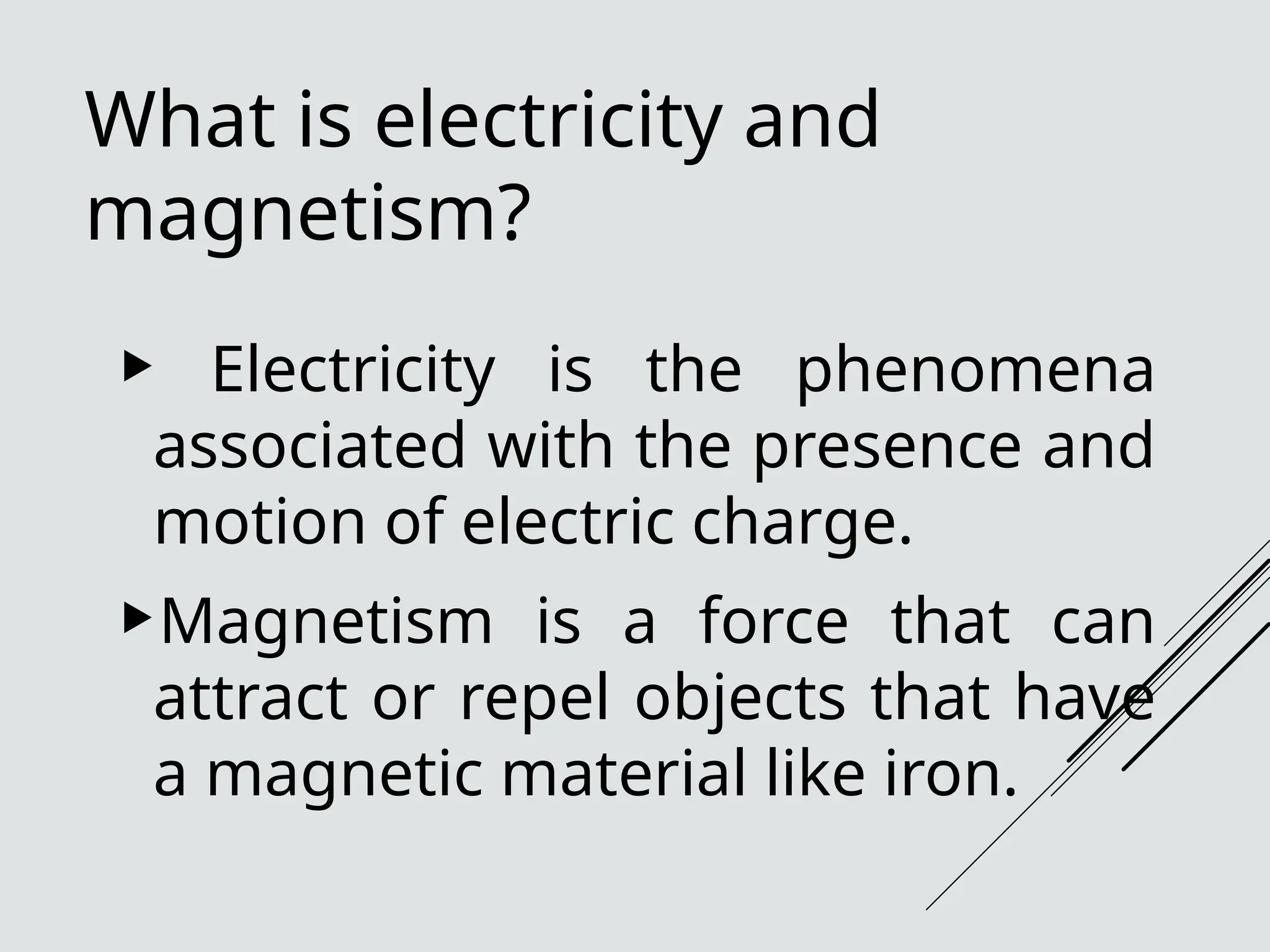 Science Form 3 KSSM : Electricity and Magnetism | PPTX