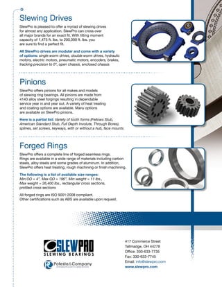 Slewpro Overview | PDF