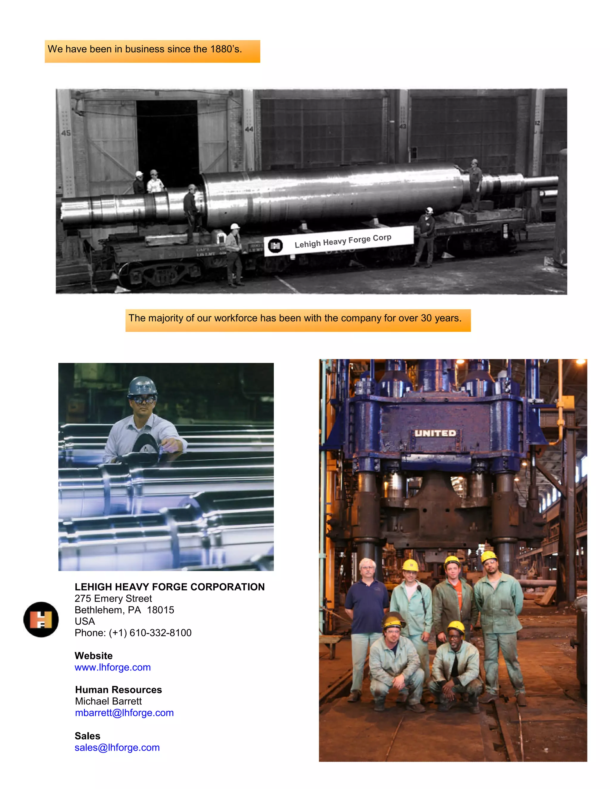 LHF Pictorial Brochure 102815 | PDF