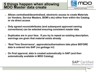 SAP EAM Improving EAM Governance, Cataloging, Data Integrity – Customer ...