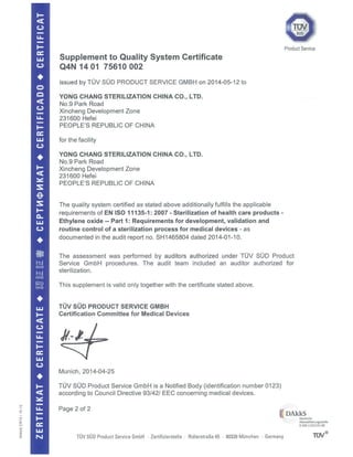 ISO ETO Sterilization | PDF