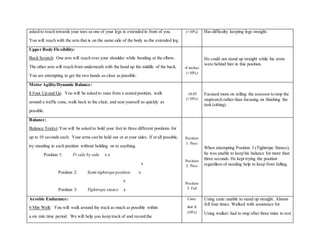 Senior Physical Fitness Test | DOCX